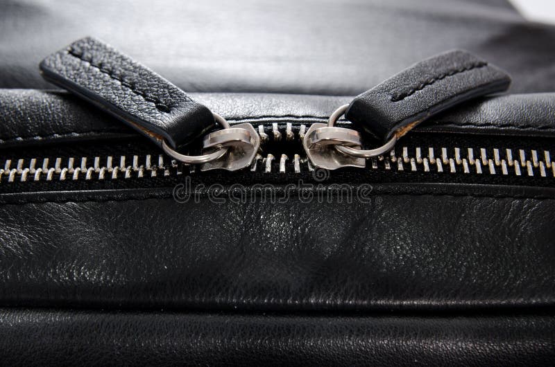 Black zipper stock image. Image of fashion, dark, steel - 30182945