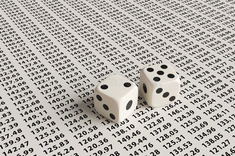 Two Black and White Rolling Dice on a Sheet Full of Floating Point ... Two Black and White Rolling Dice on a Sheet Full of Floating Point ...