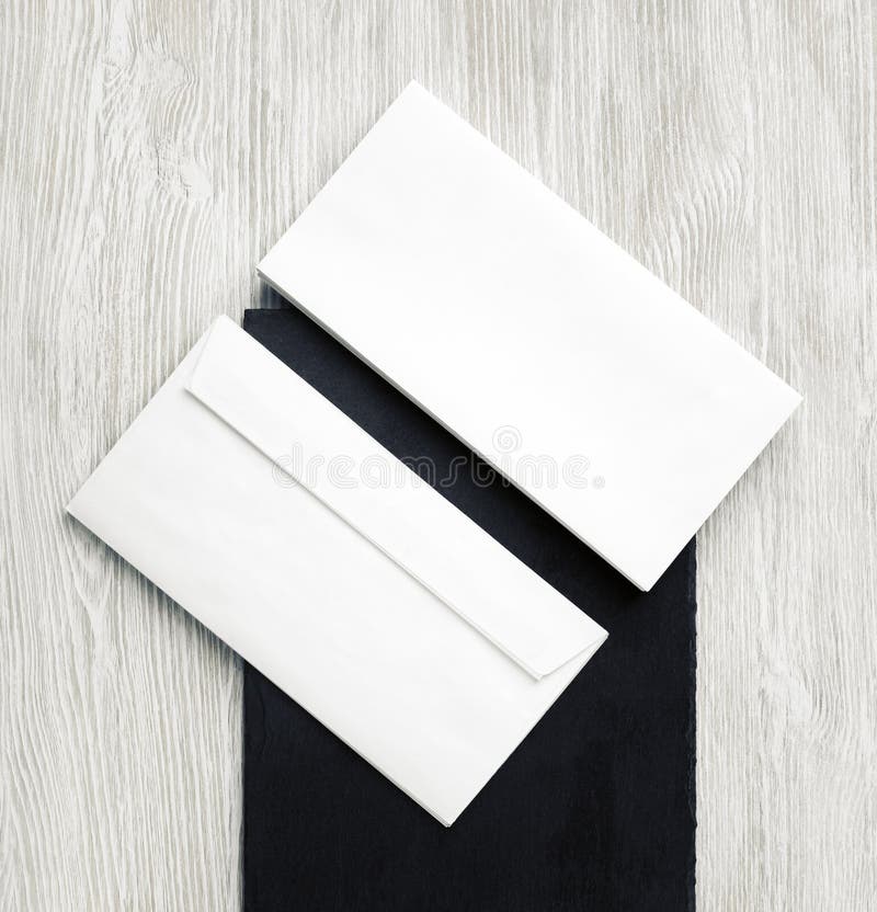 Two blank envelopes stock image. Image of background - 212993007