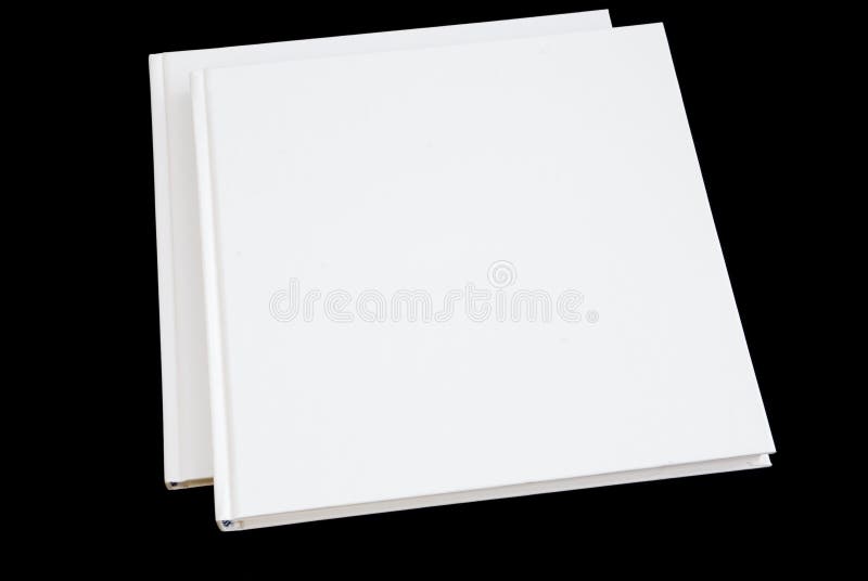 Blank White Book stock image. Image of literate, lesson - 19452465