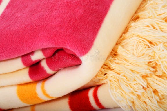 Two blankets stock photo. Image of winter, warm, yellow - 17583610