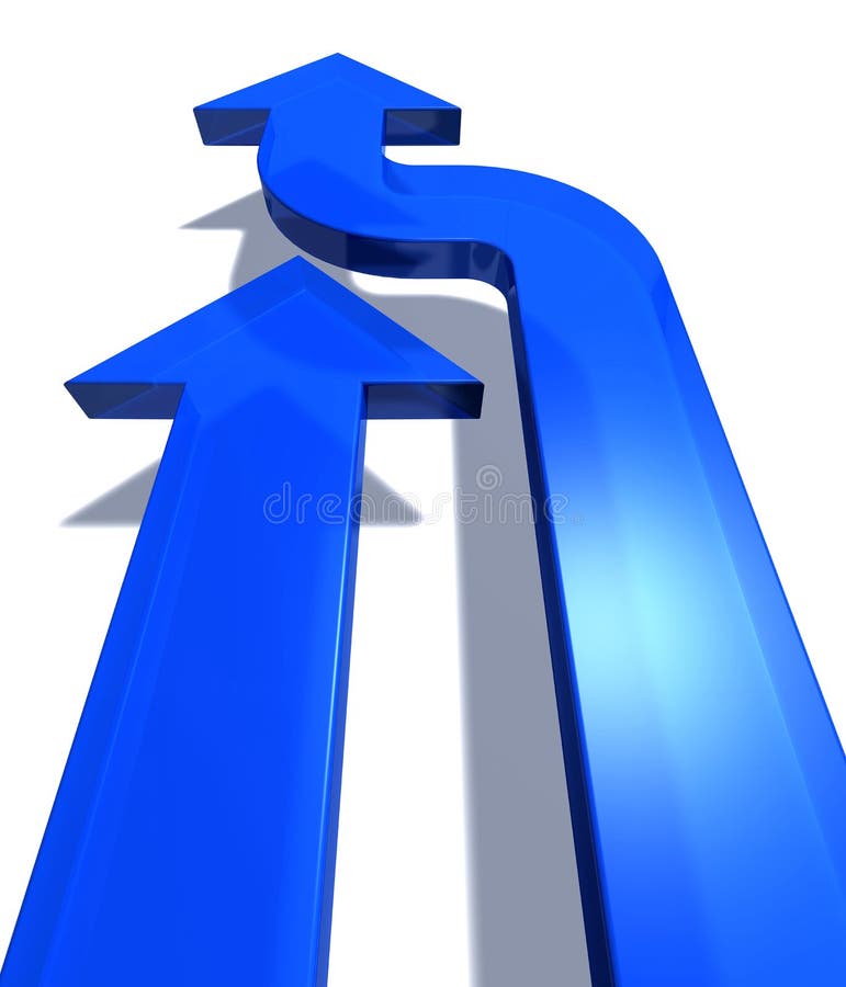2+ Two arrows chart background Free Stock Photos - StockFreeImages