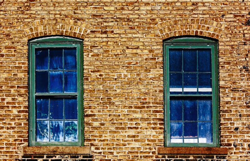 Two Blue Windows stock photo. Image of stone, windows - 26581698