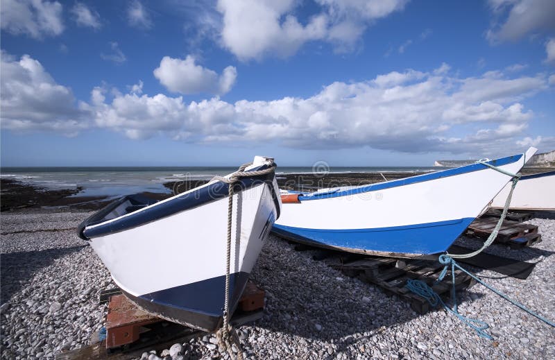 Two boats stock image. Image of boat, beach, shore, cloud - 19837205