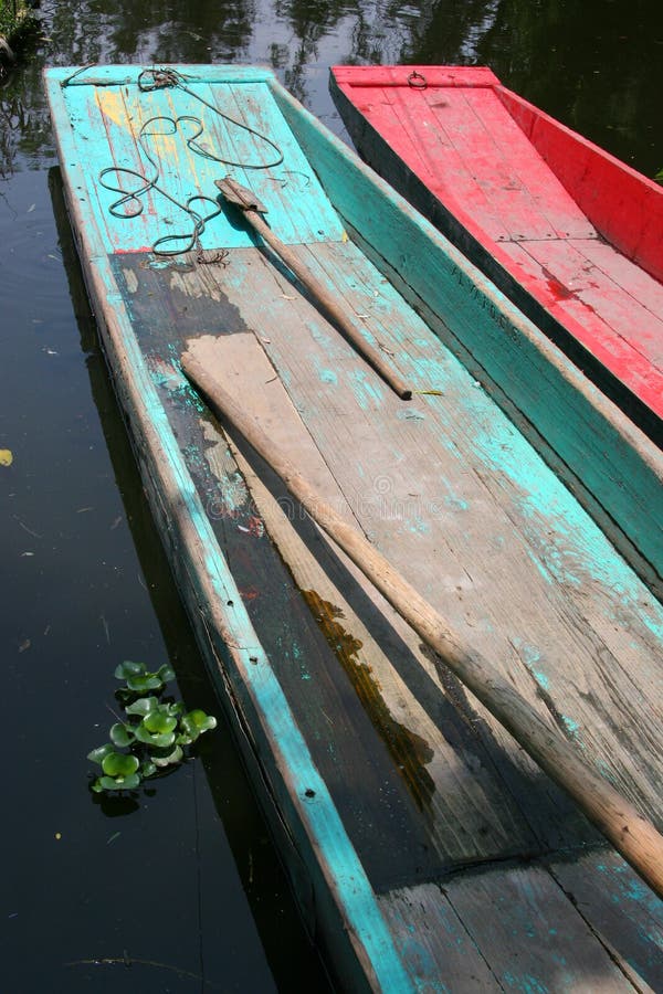 Two boats stock image. Image of quiet, colors, pole, boat - 3945923