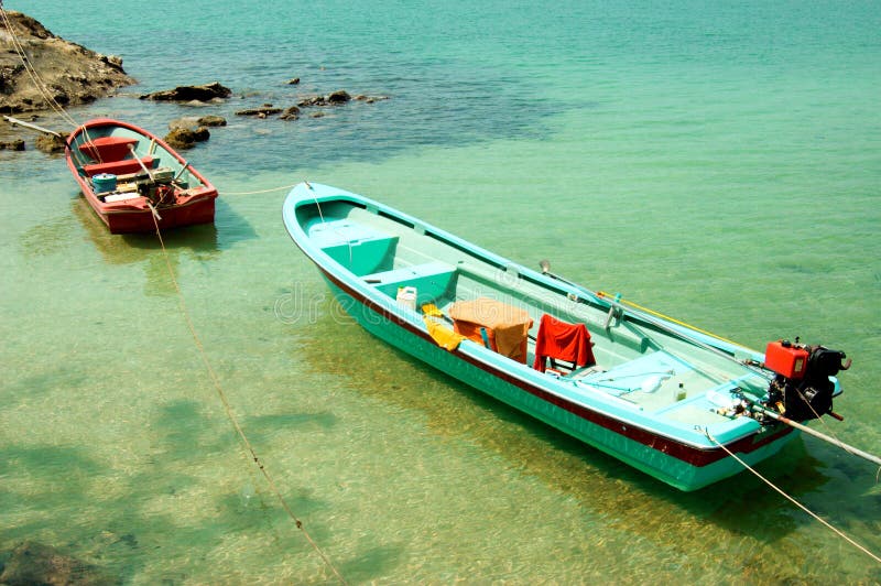 Two boats stock image. Image of journey, destinations - 9788979