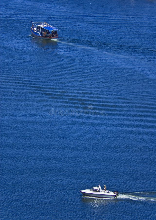 Two boats on the sea stock photo. Image of waves, transport - 2762646