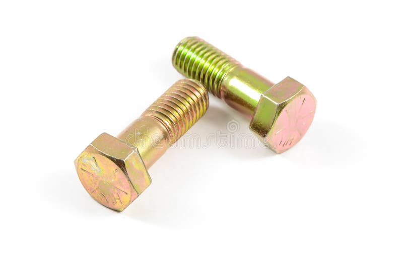 Two Bolts Shown Side Stock Photos - Free & Royalty-Free Stock Photos ...
