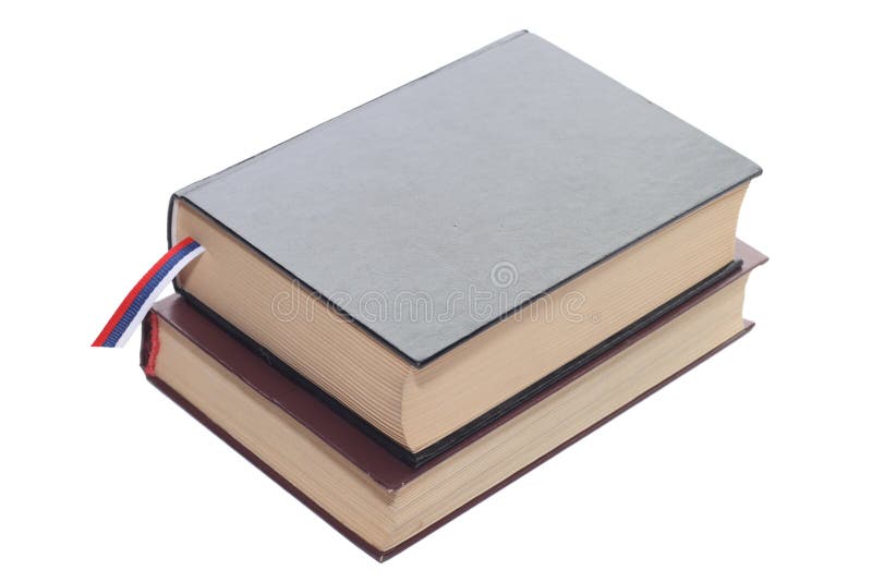 Two books stock image. Image of black, objects, white - 12151007