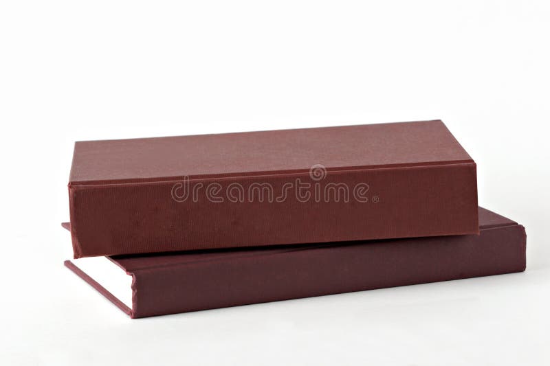 Two books stock image. Image of book, white, brown, knowledge - 609763