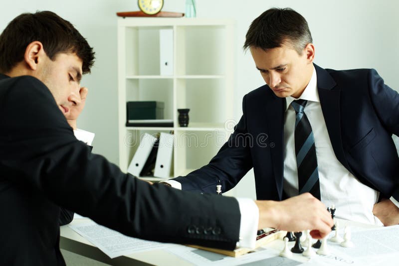 Two boss business stock image. Image of move, businessman - 25443517