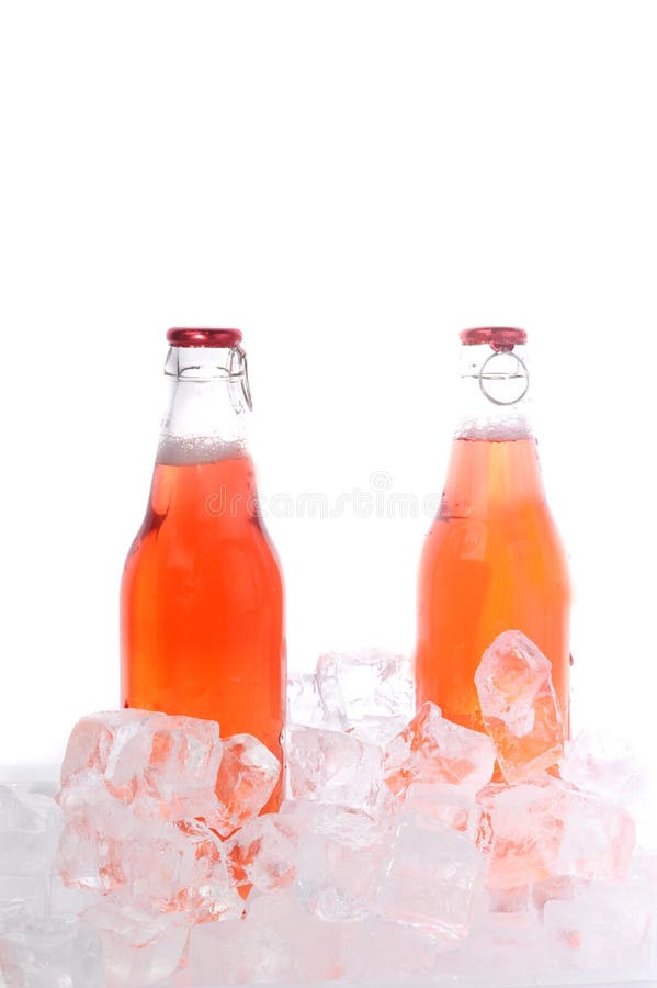 Two bottles stock image. Image of cooler, container, cocktail - 11740935