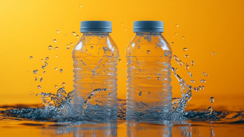 Innovative Zero Waste Packaging Solution Dissolving Water Stock Photos ...