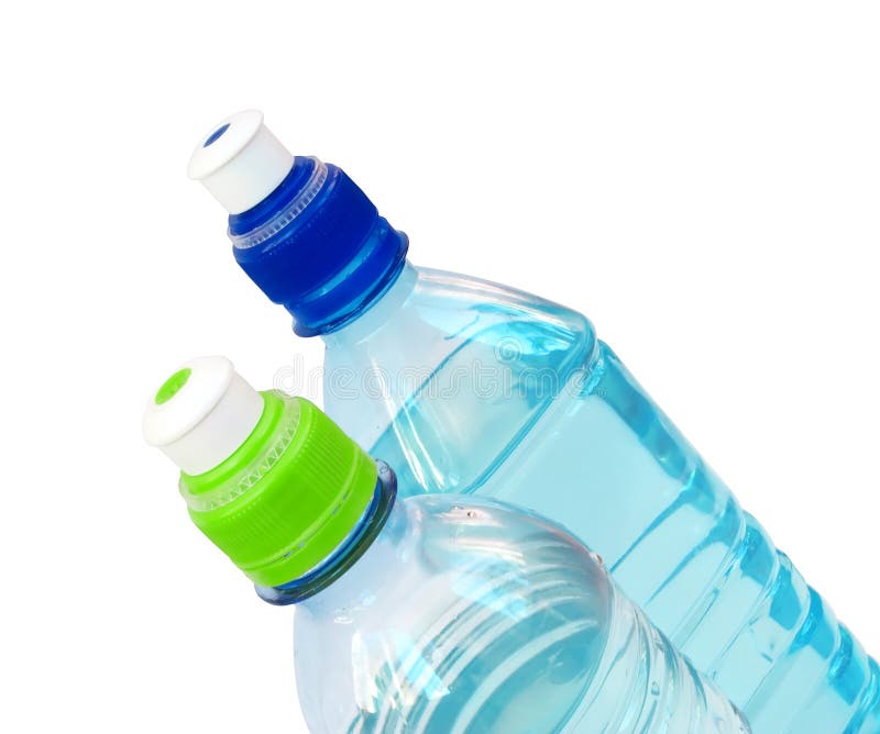 Two bottles of water stock photo. Image of activity, health - 9642360