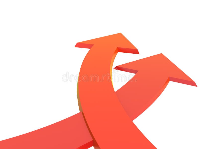 Two Arrows Different Directions Stock Illustrations – 500 Two Arrows ...