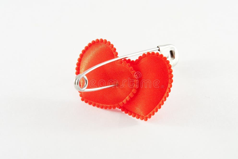 Two bound hearts stock image. Image of objects, heart - 11587871