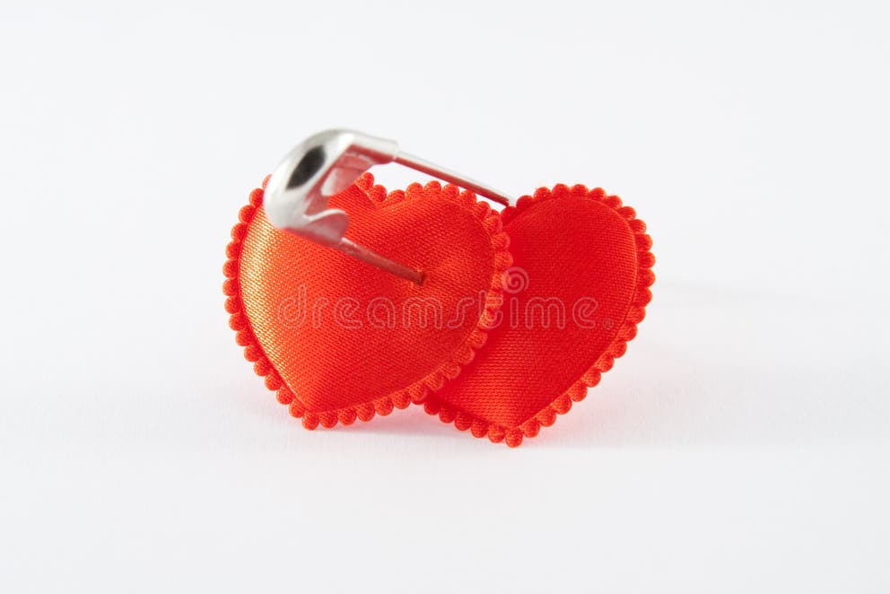 Two bound hearts stock image. Image of close, eternity - 11750275