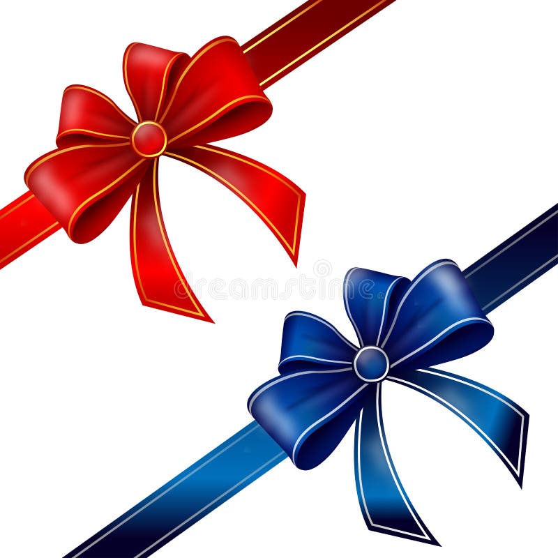 Two bows stock illustration. Illustration of festival - 27241663