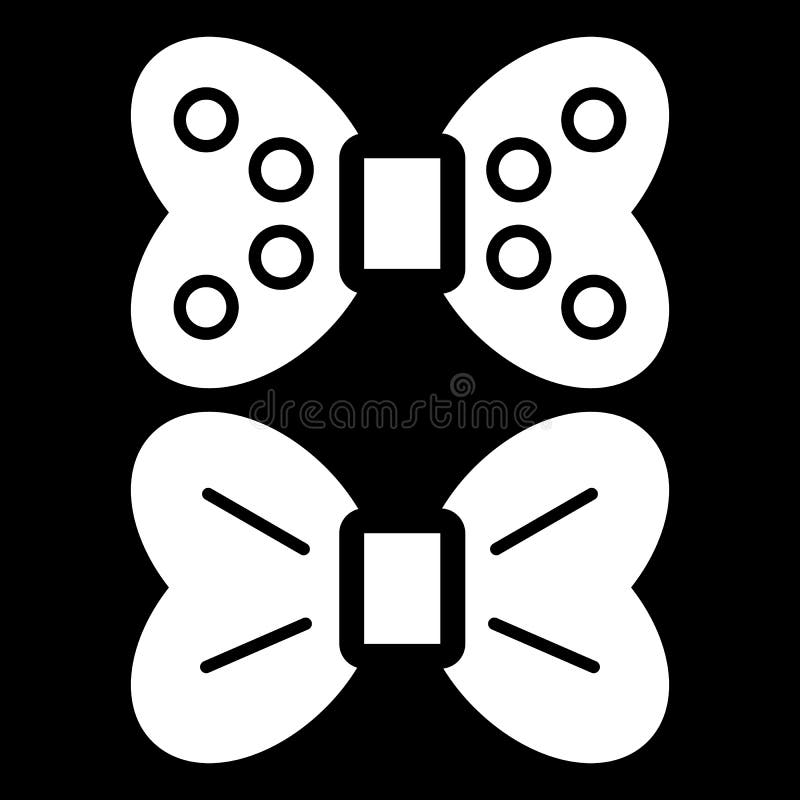 Ribbon Bows Flat Icon Set, Knot Symbols Collection, Vector Sketches ...