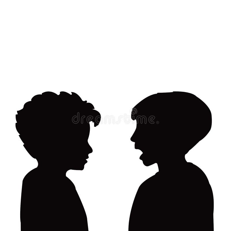 Two Boys Talking Stock Illustrations – 393 Two Boys Talking Stock ...