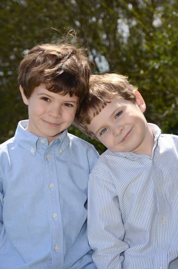 Two Boys stock image. Image of outdoor, youth, brothers - 39839487