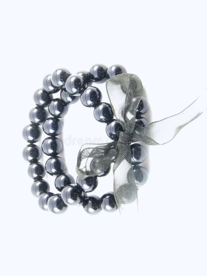Two Bracelets with the Bow. Stock Photo - Image of textile, bracelets ...