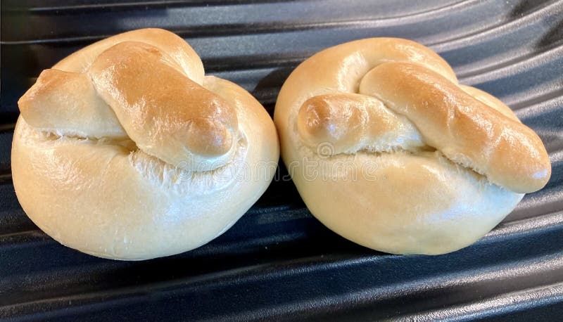 Bread Knot Rolls stock image. Image of brown, fresh - 265120365