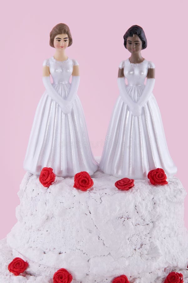 Two brides stock photo. Image of fancy, homosexuality - 5492218