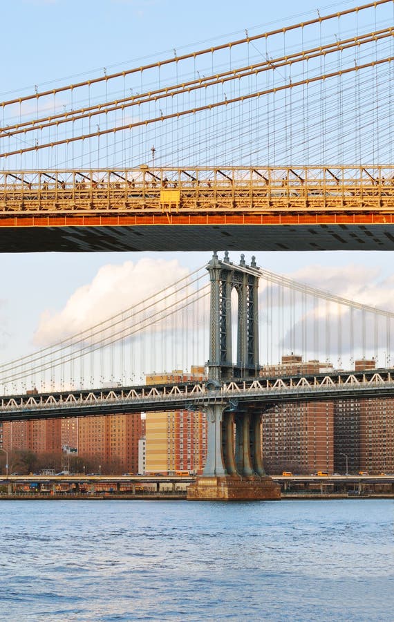 Two bridges. stock photo. Image of fragment, bridge, travel - 66358716