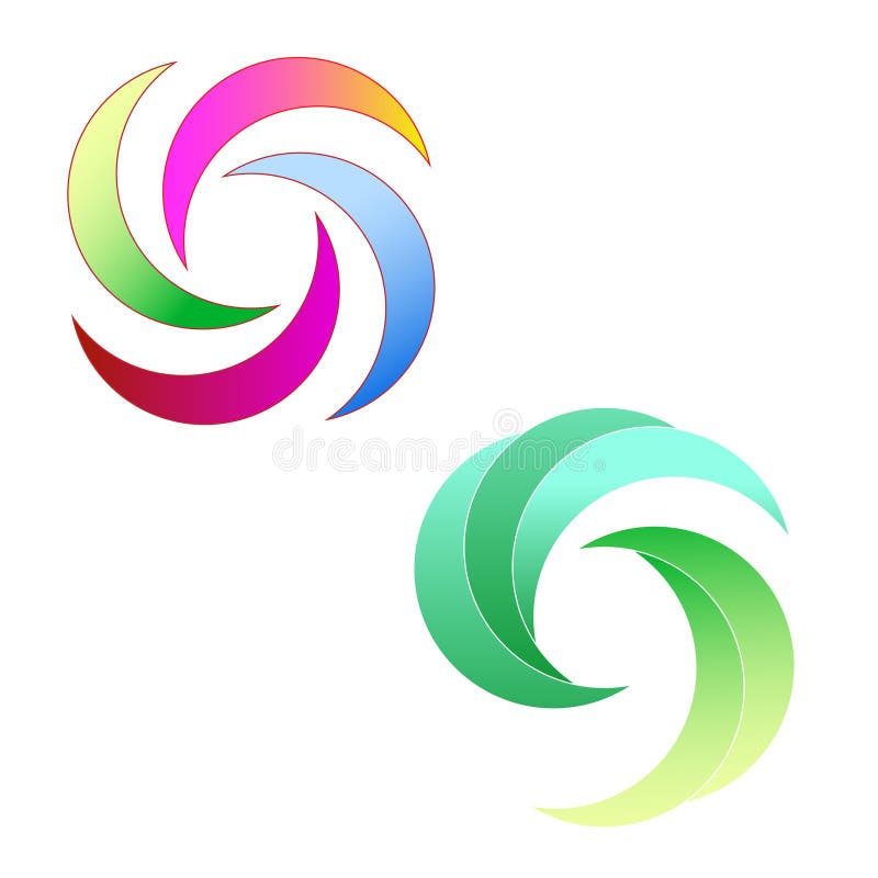 Two Green Logos Stock Illustrations – 439 Two Green Logos Stock ...