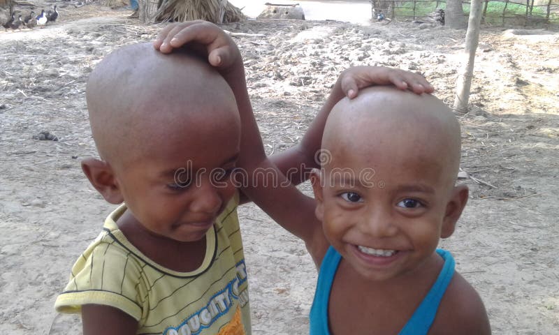 Two brother. editorial photography. Image of touch, head - 55666347