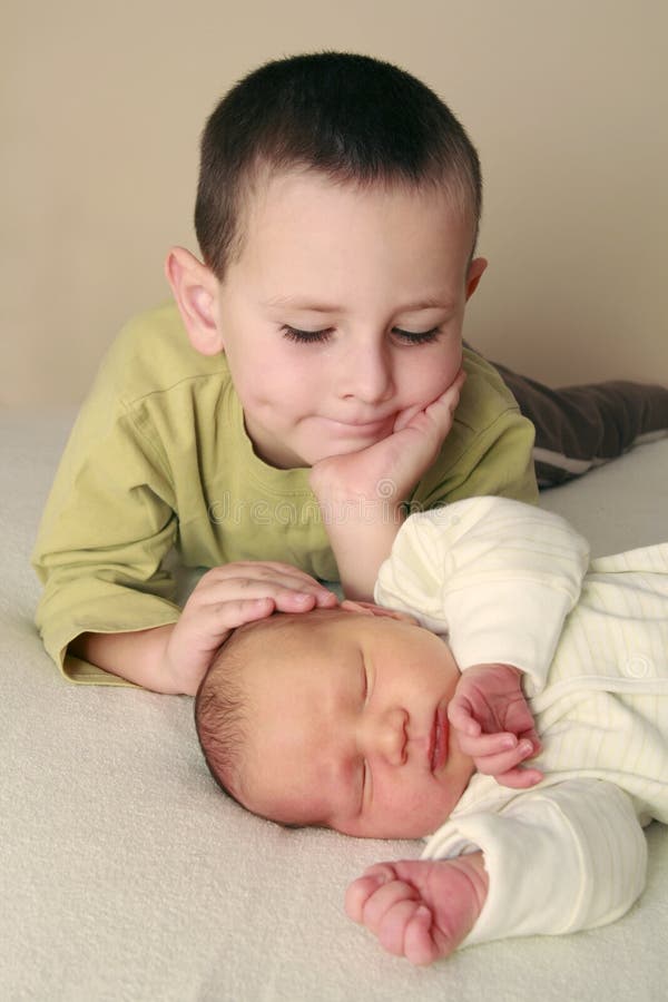 Two brothers stock image. Image of head, holding, care - 6807729