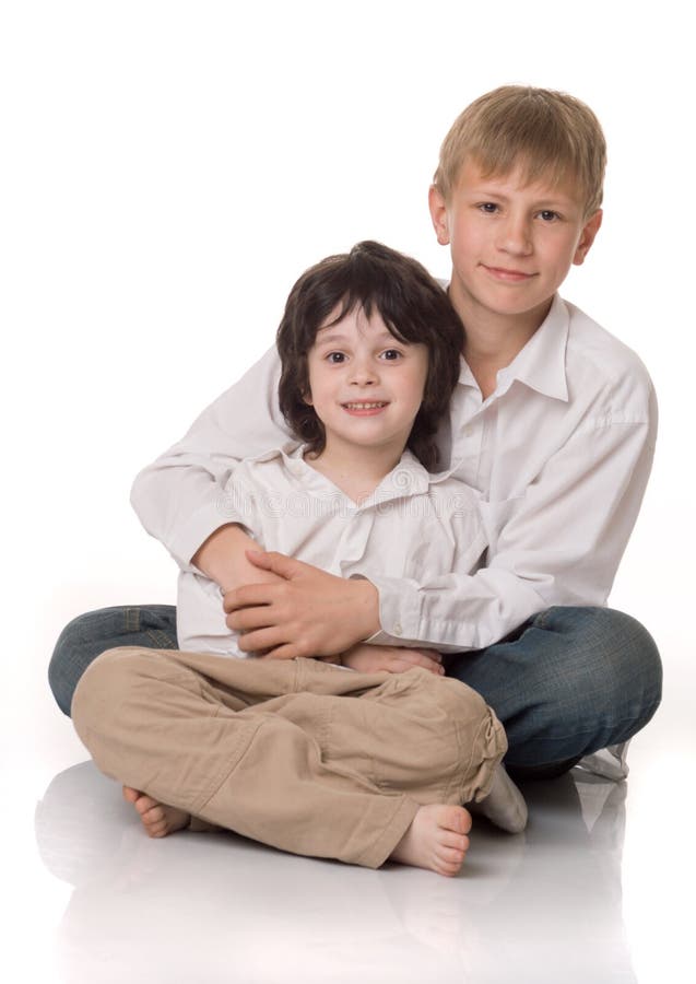 Two brothers stock image. Image of cheerful, unity, group - 9746047