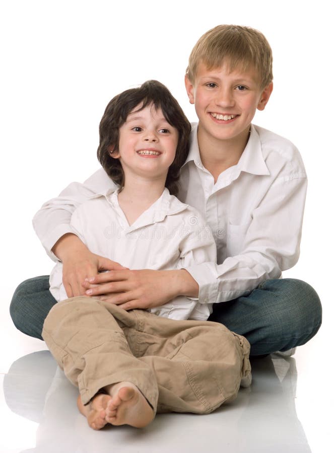 Two brothers stock photo. Image of shoulders, clean, group - 9746060