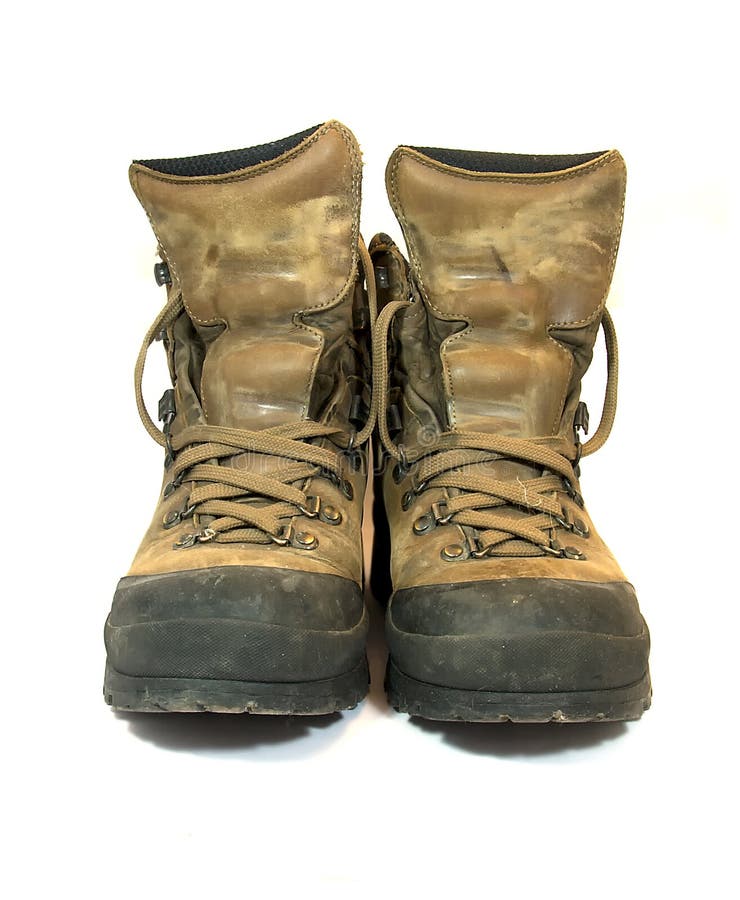 Two brown boots stock photo. Image of trekking, accessories - 7467170