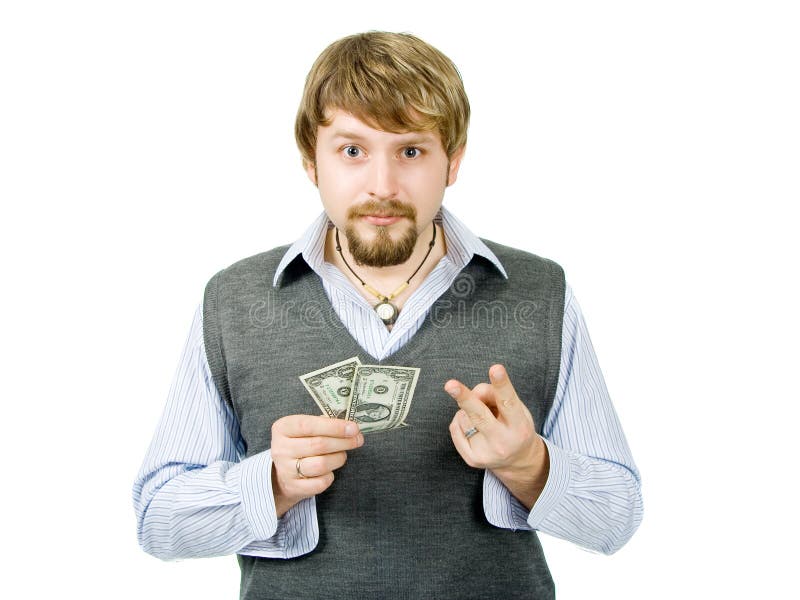 Only two bucks? stock image. Image of bucks, economy, jeans - 1578773