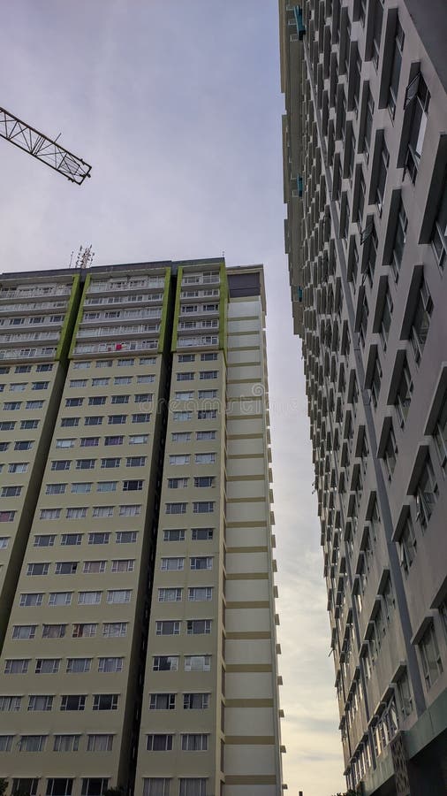 Two Building Side by Side at Makassar, South Sulawesi Stock Photo ...