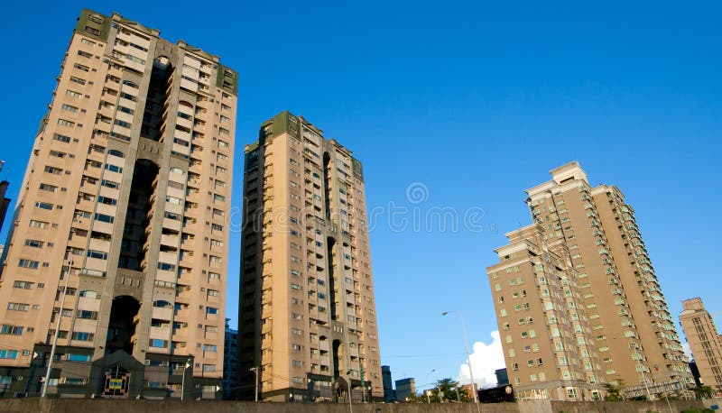 Two buildings stock photo. Image of skyscraper, downtown - 10972244