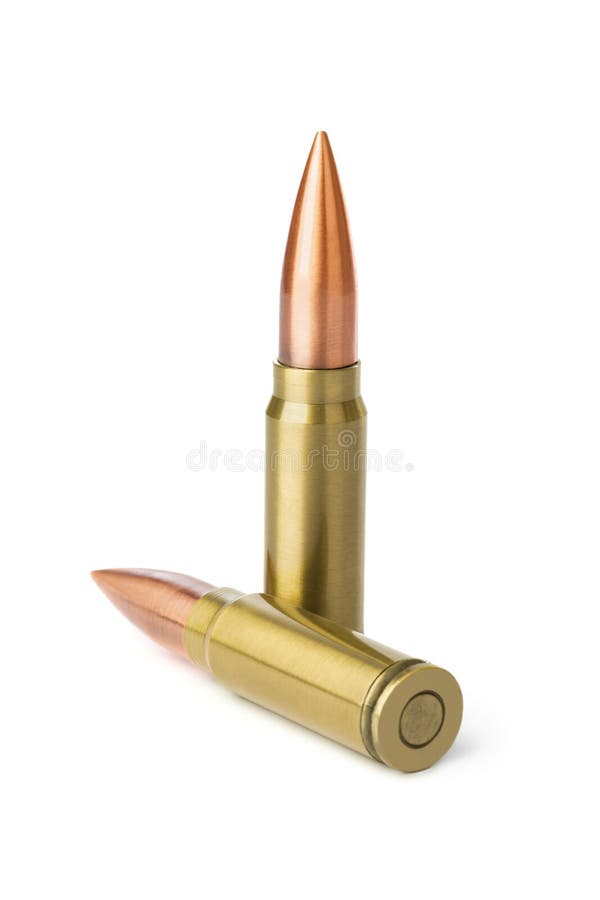 Two bullets stock image. Image of safety, criminal, machine - 137293079