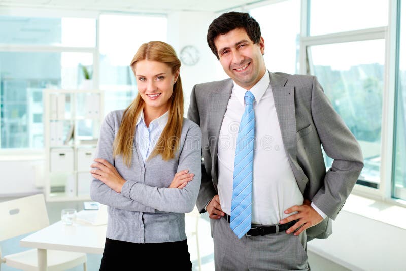 Two business partners stock photo. Image of confident - 25928074