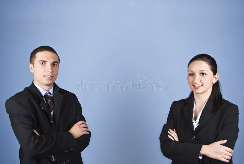 Two business people stock photo. Image of businesswoman - 11578930