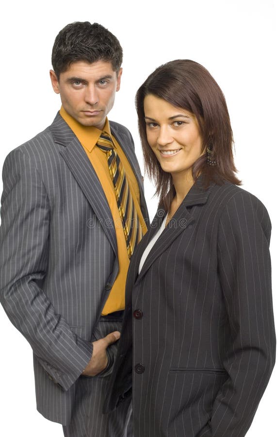 Two business persons stock image. Image of professional - 2218405