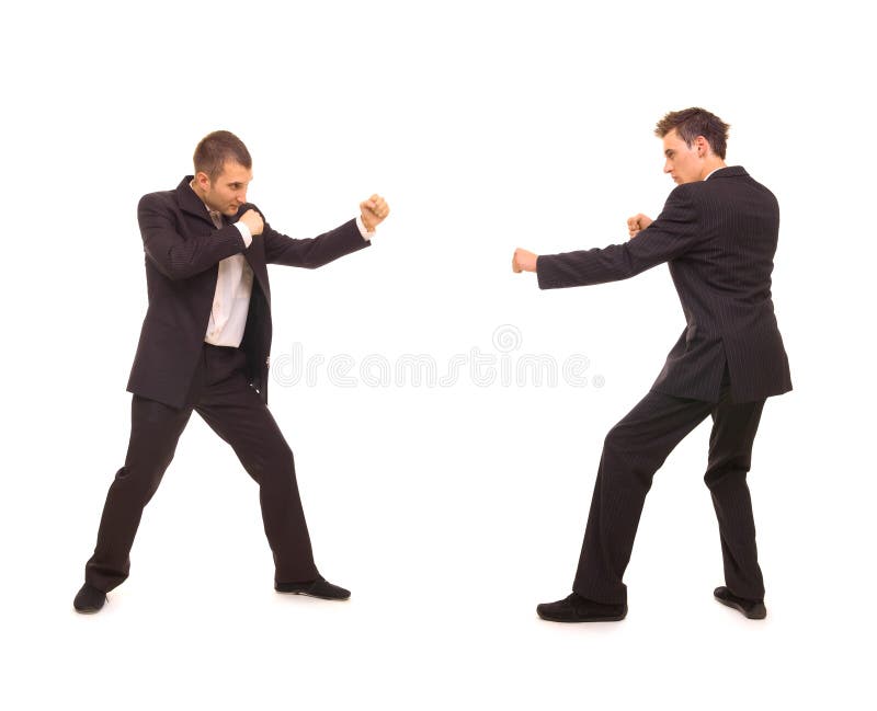 Two Business Rivals Stock Photography - Image: 5572002