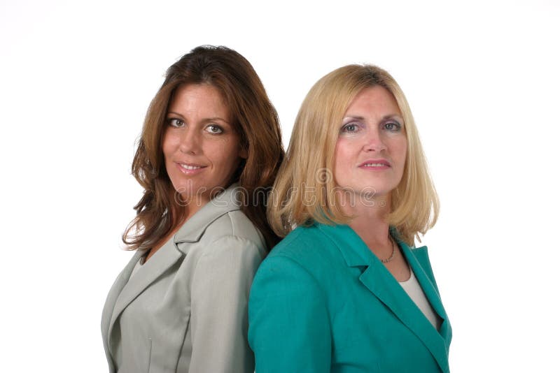 Two Business Women Back To Back 3 Picture. Image: 885845