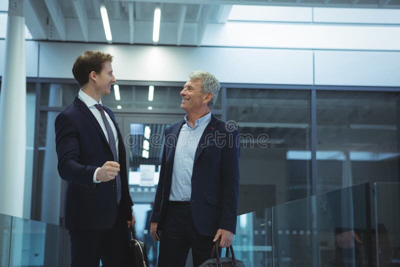 Businessman Interacting with His Team Stock Photo - Image of ...