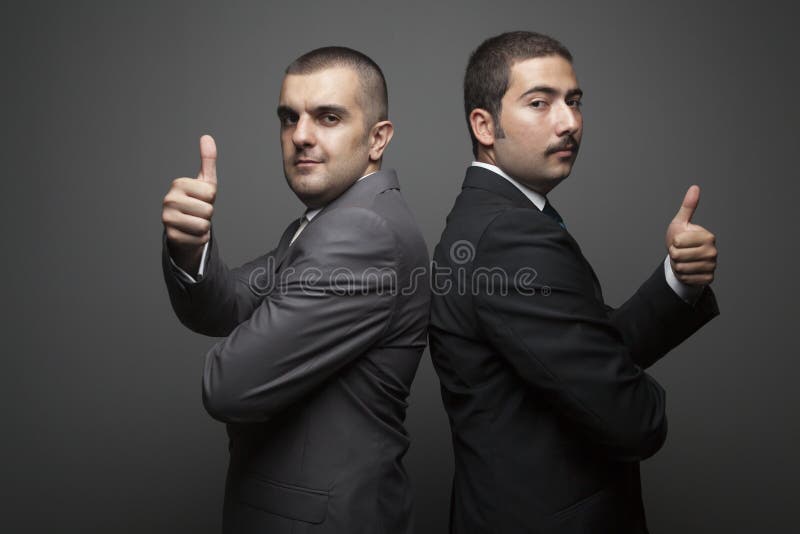 Boss and Businessman stock image. Image of mobbing, back - 104143249