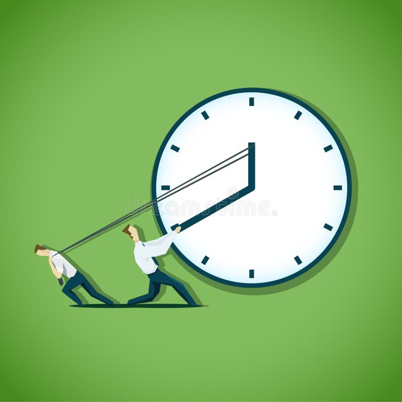 Deadline Business Time Concept Stock Illustration - Illustration of ...