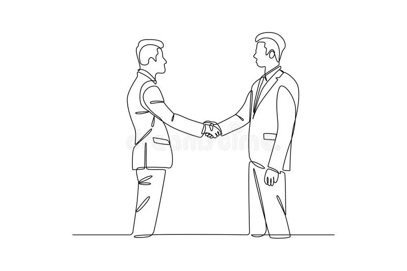 Collaboration Line Drawing Stock Illustrations – 4,330 Collaboration ...