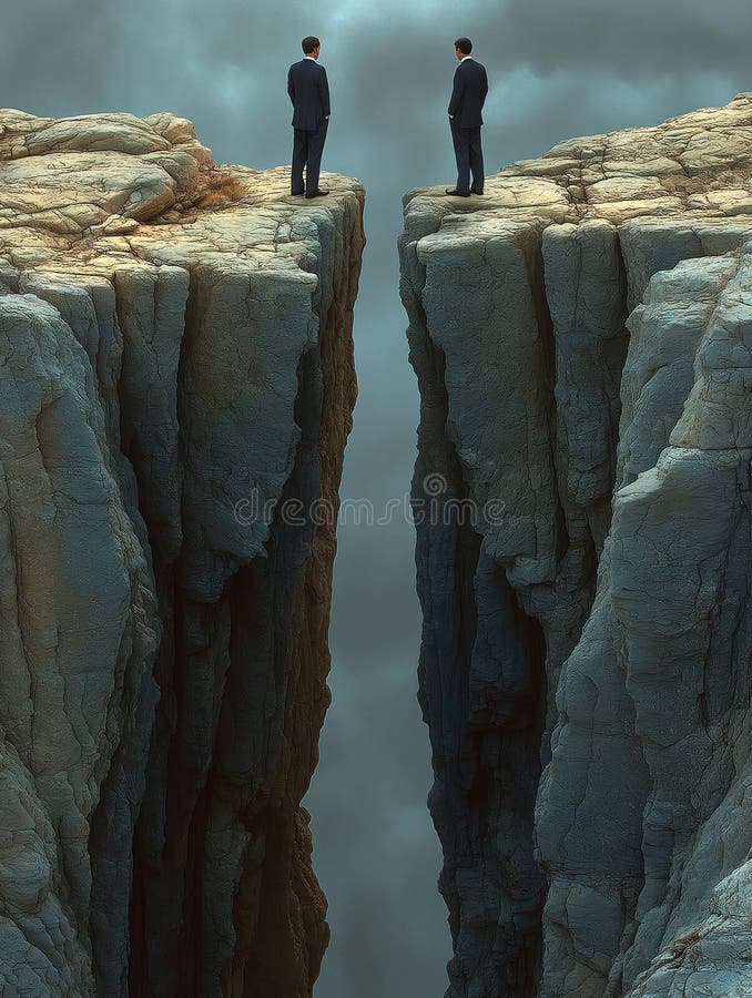 Opposing Cliffs Stock Illustrations – 24 Opposing Cliffs Stock ...