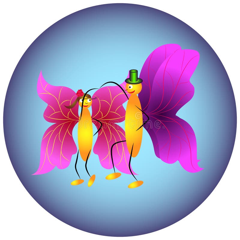 Dancing Insects Stock Illustrations – 206 Dancing Insects Stock ...